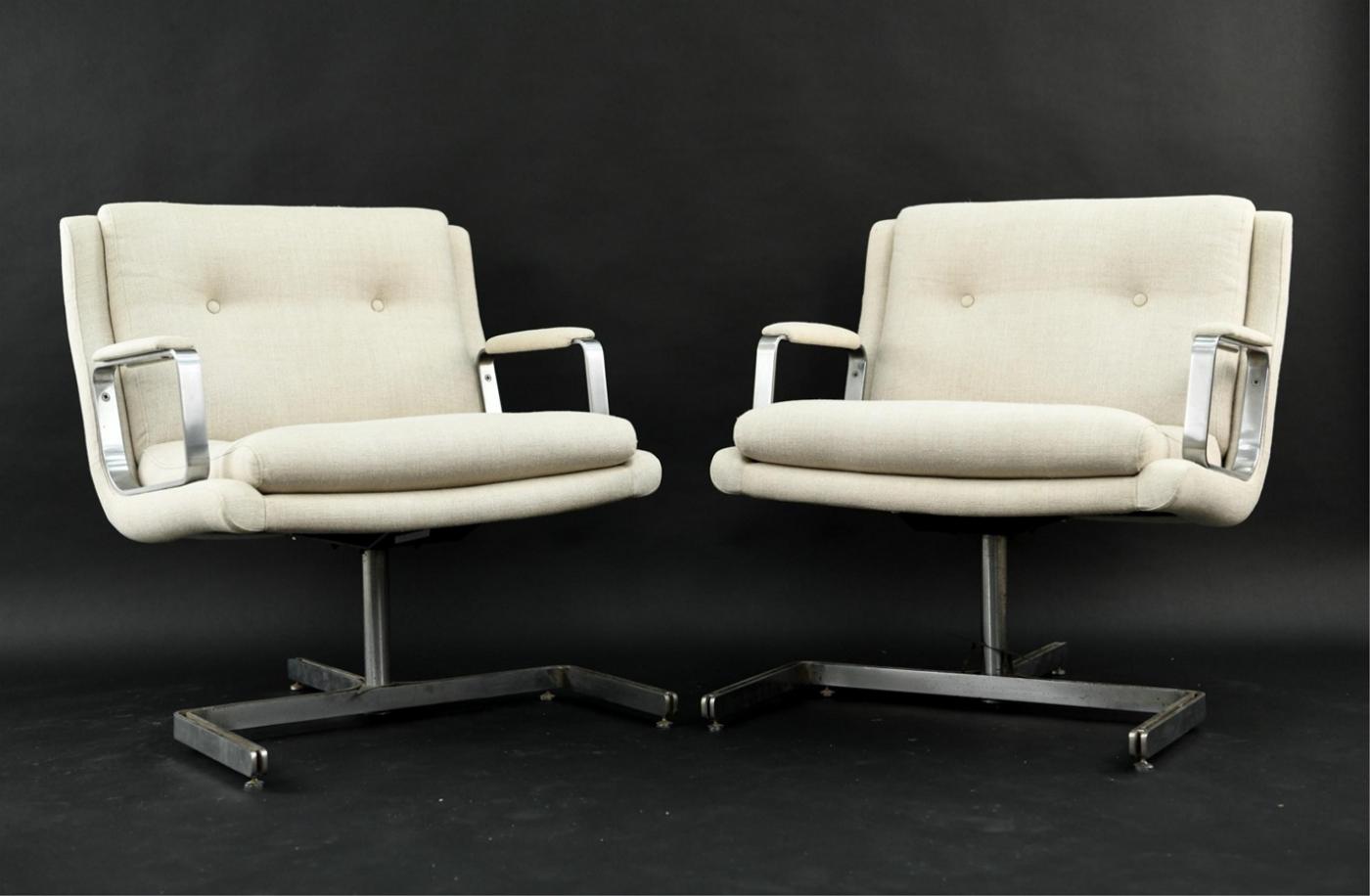 Raphael Raffel - Pair of 1974 Raphael Raffel Armchairs
