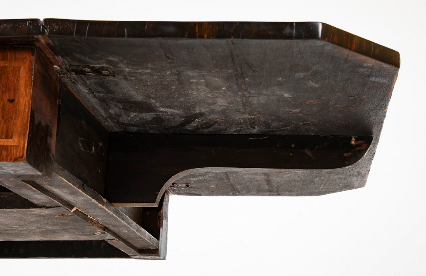 Rare Early 19th Century Regency Banded Calamander Library