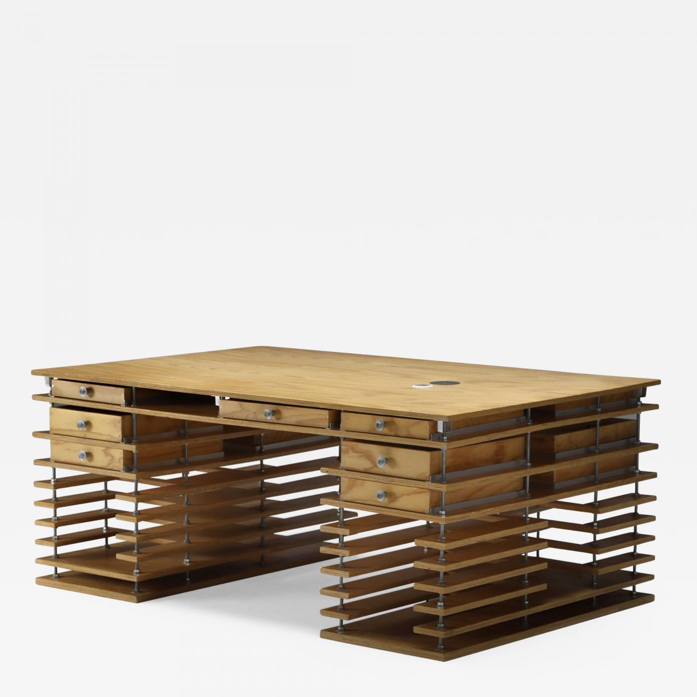 Rem Koolhaas Inspired Working Desk - 1990's