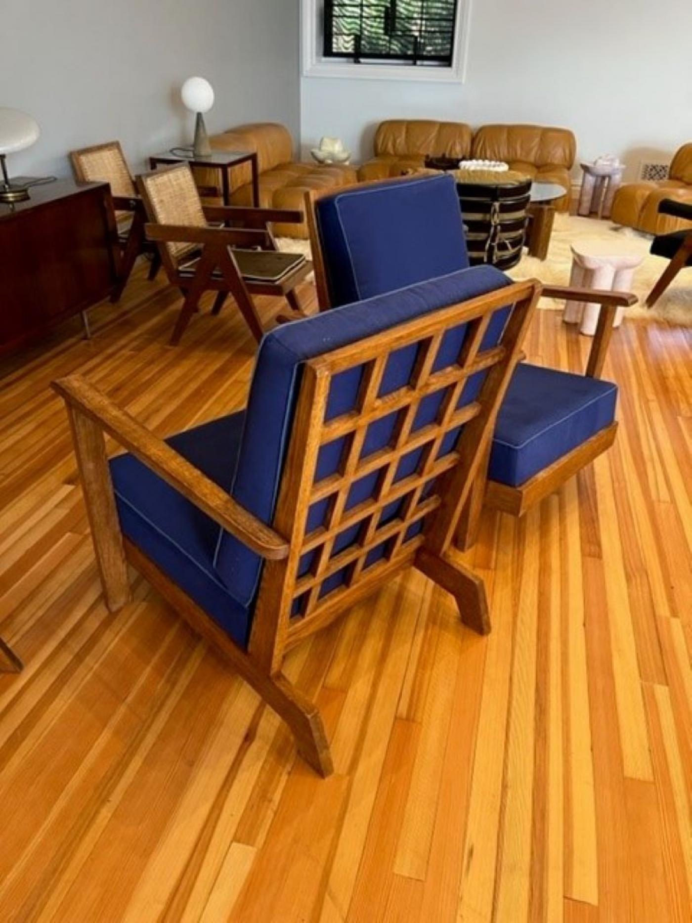 René Gabriel - Grid Back Lounge Chairs