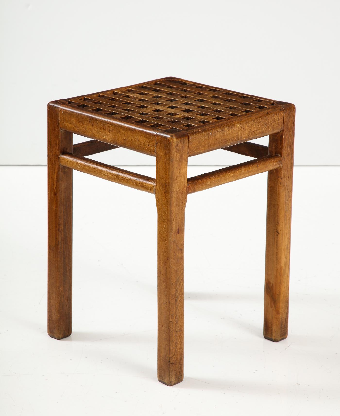 René Gabriel - René Gabriel Table/Stool, France, c. 1940