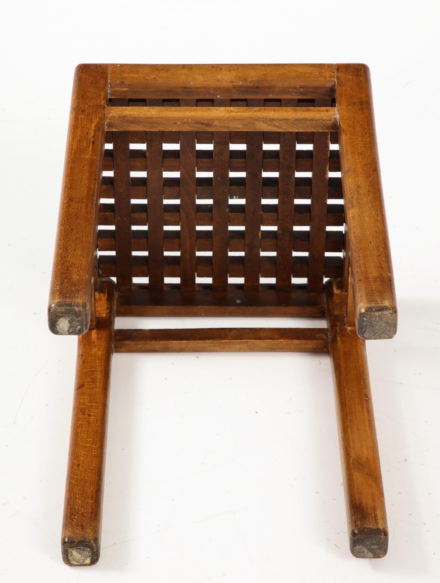 René Gabriel - René Gabriel Table/Stool, France, c. 1940