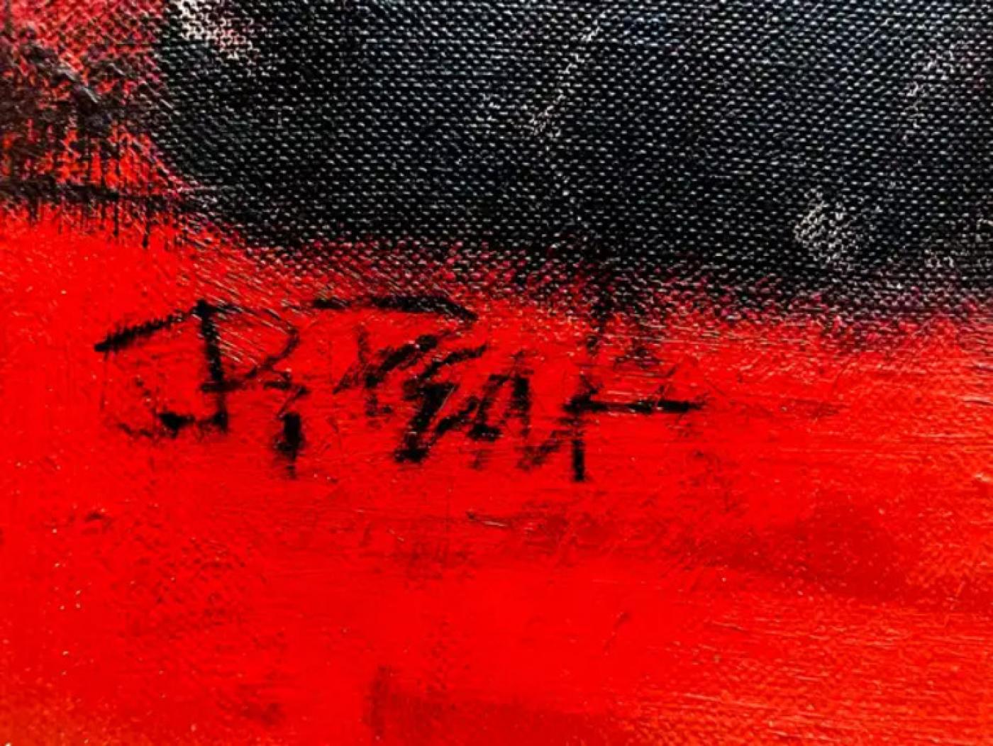 Bob Peak - Boxing Ring. Boxed Knocked to Floor with 10 Count, Red and ...