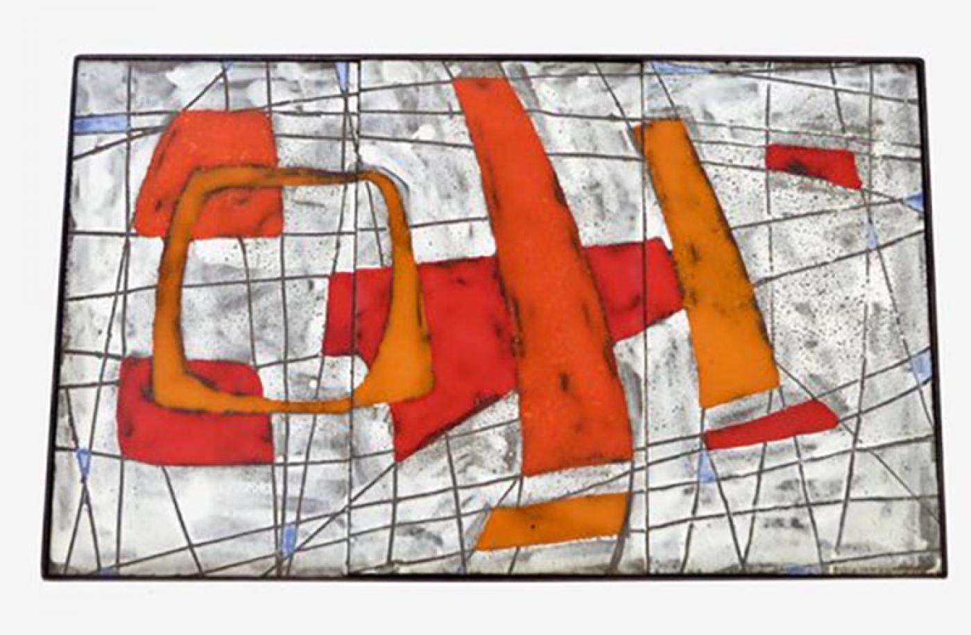 Robert & Jean Cloutier - French Ceramic Coffee Table by Jean and Robert ...