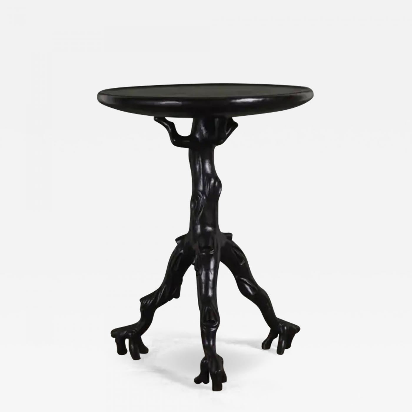 Robert Kuo - Contemporary Repoussé Copper Twig Table by Robert Kuo ...
