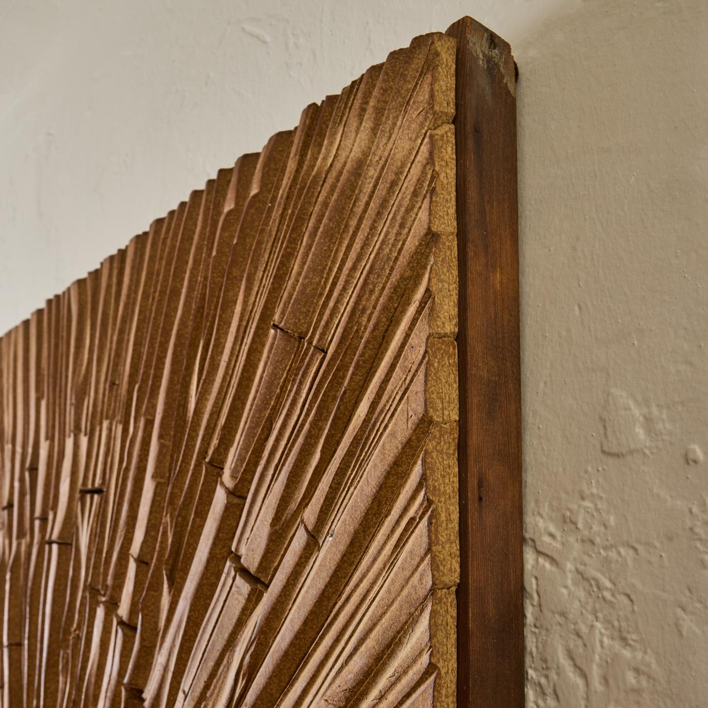 Robert Maxwell - Monumental Robert Maxwell Stoneware Sunburst Wall ...