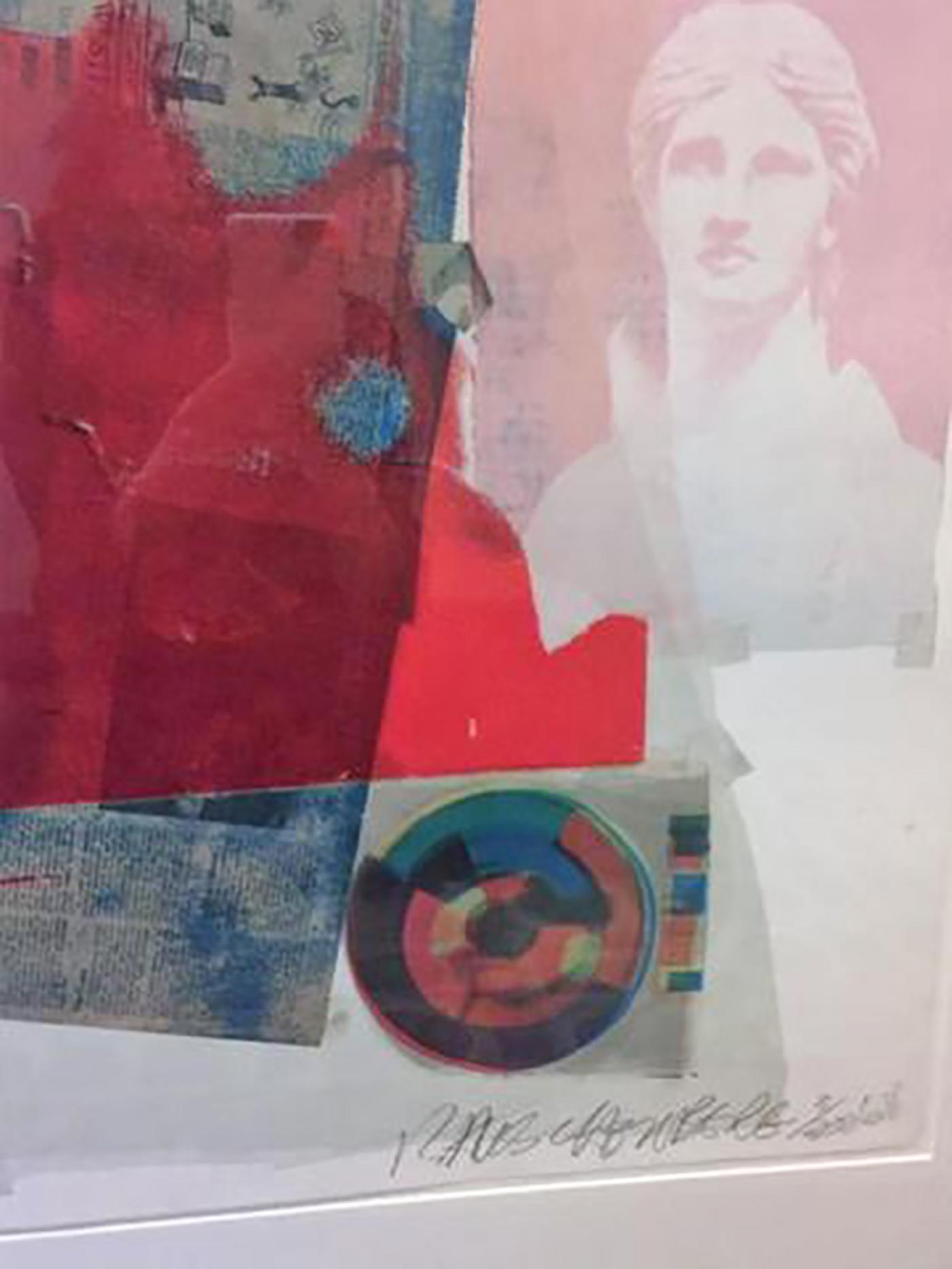 Robert Rauschenberg - Robert Rauschenberg Pencil Signed 1968 Color ...