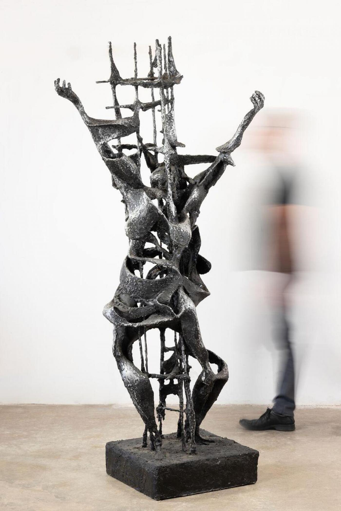 Robert Schwartz - Bert Schwartz Brutalist Sculpture “Prometheus and ...
