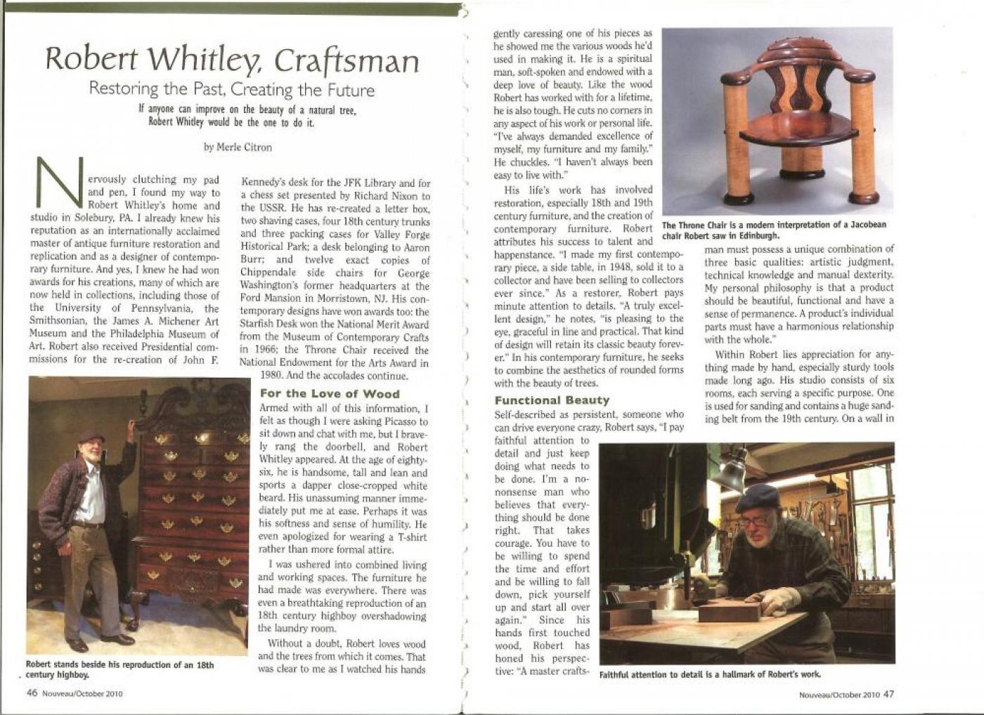 Robert Whitley - Early Robert Whitley Book Stand