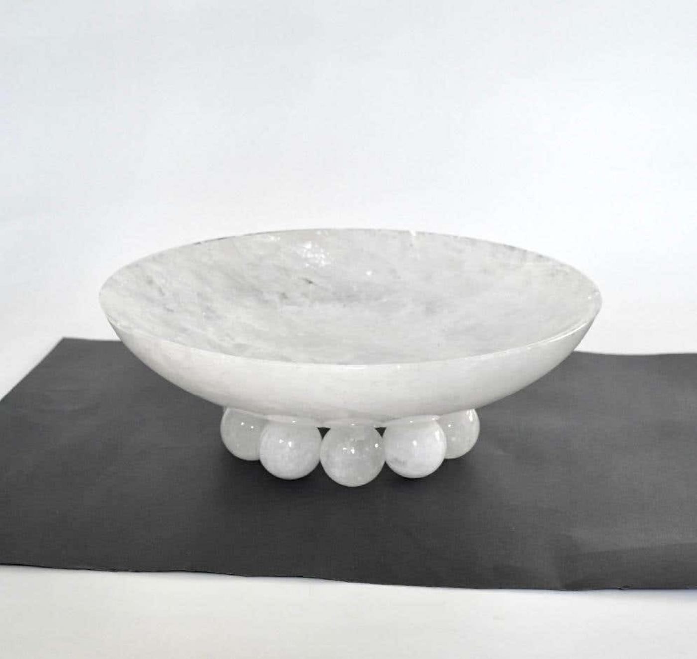 Rock Crystal Quartz Centerpiece by Phoenix