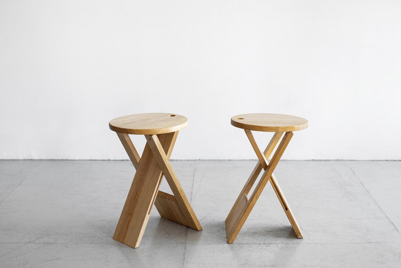 Roger Tallon - ROGER TALLON FOLDING STOOLS