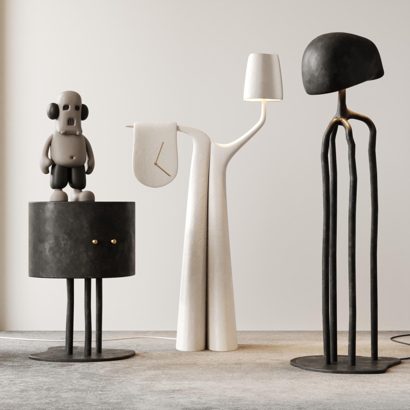 Roman Plyus - “Cerebrum” floor lamp