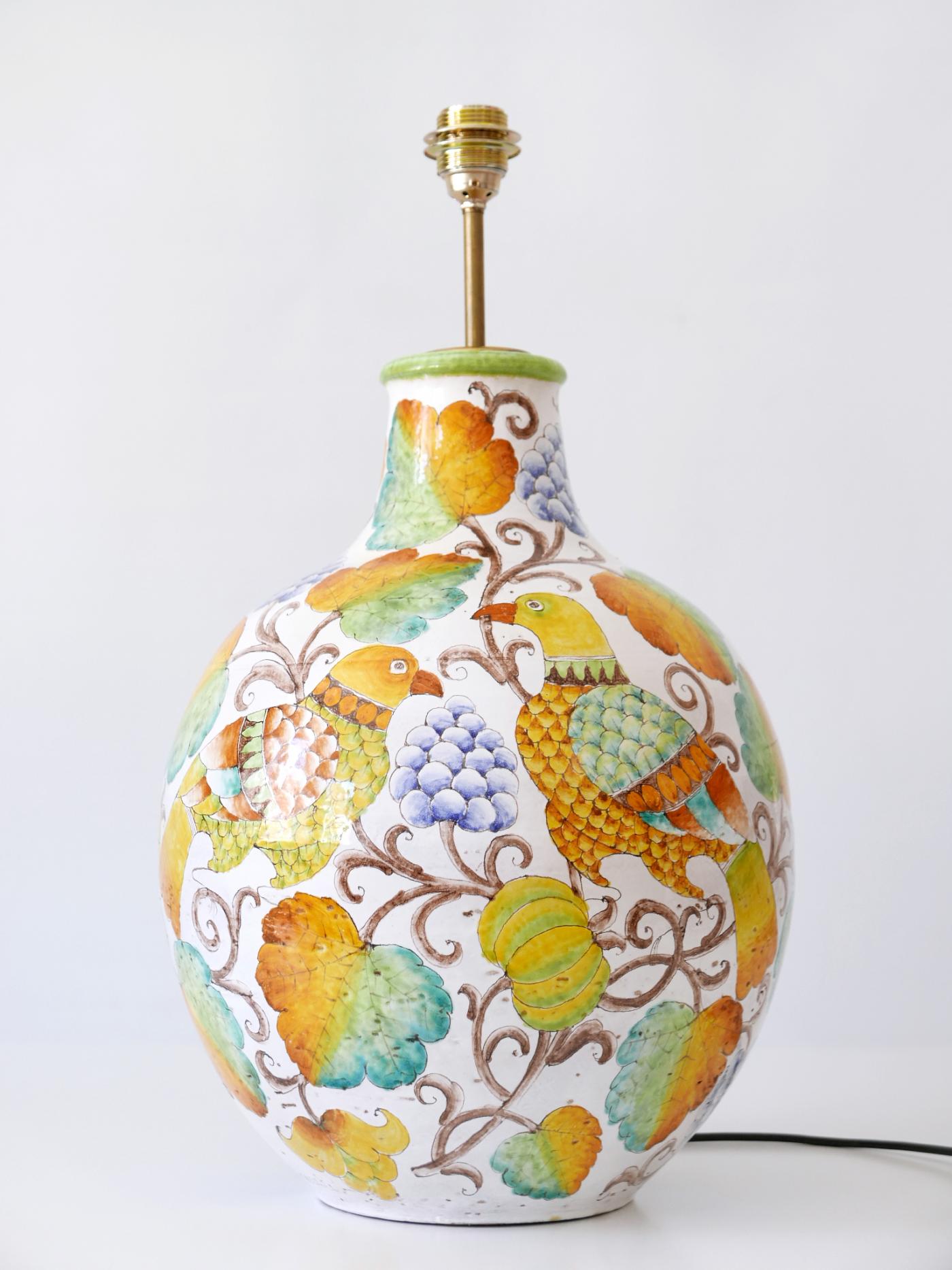 Romano Innocenti - Large Mid Century Modern Ceramic Table Lamp by ...