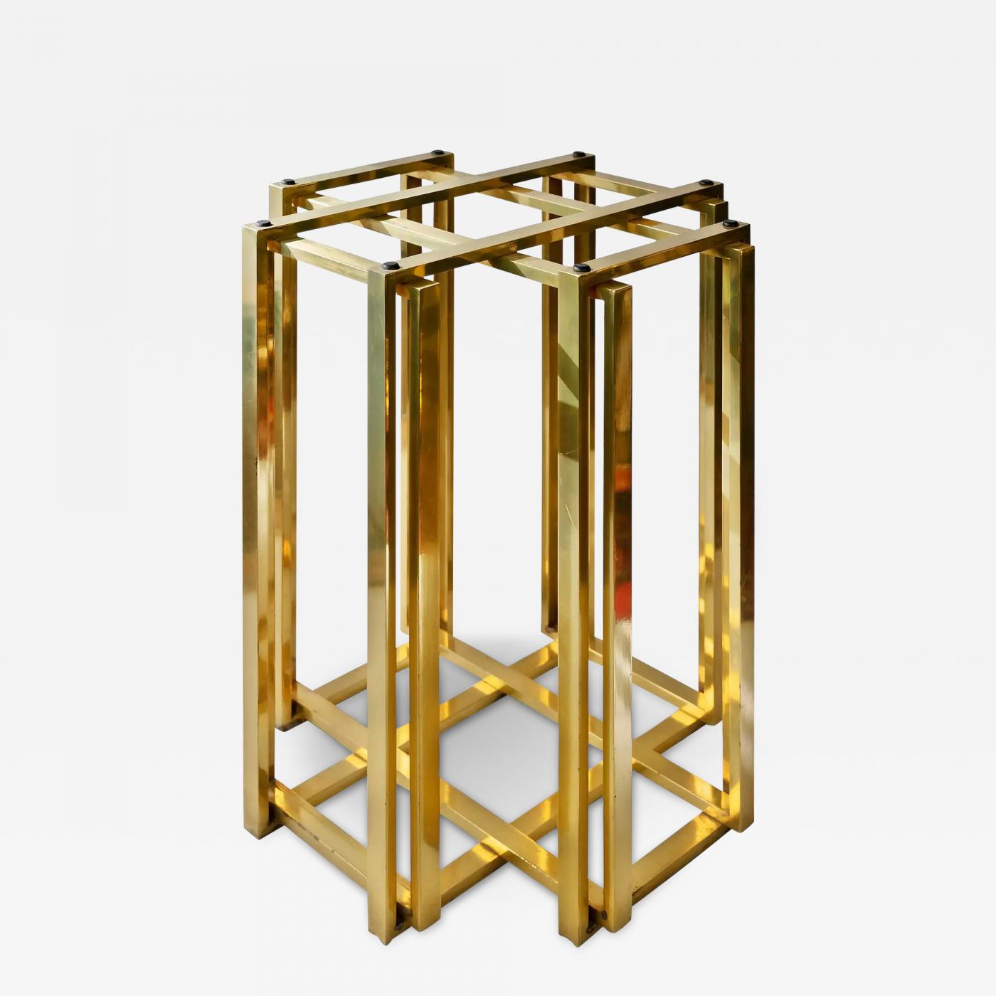 Romeo Rega - Midcentury Italian Brass Table Base in Romeo Rega Style