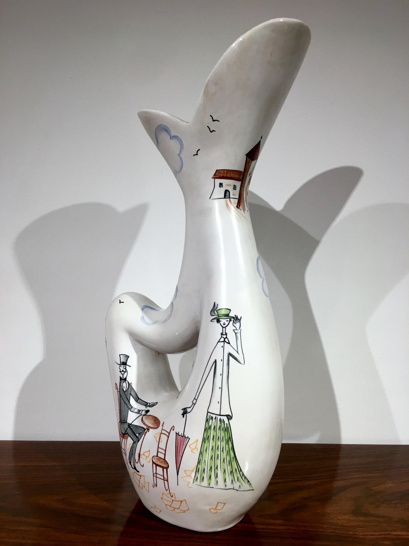 Rometti Umbertide - Vase by Rometti Umbertide, Italy, 1955