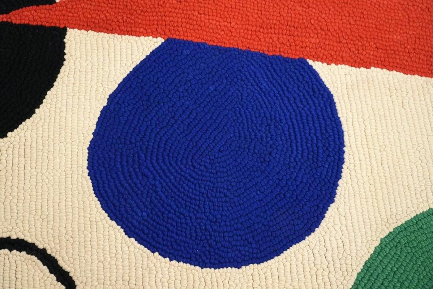 Rug after Alexander Calder 'Green Ball'