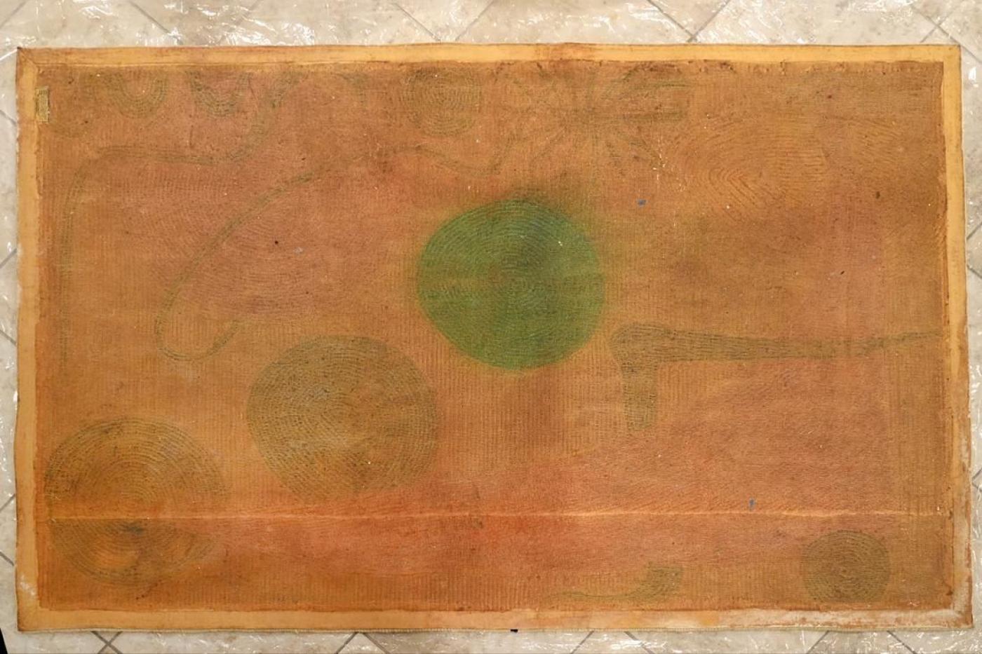 Rug after Alexander Calder 'Green Ball'