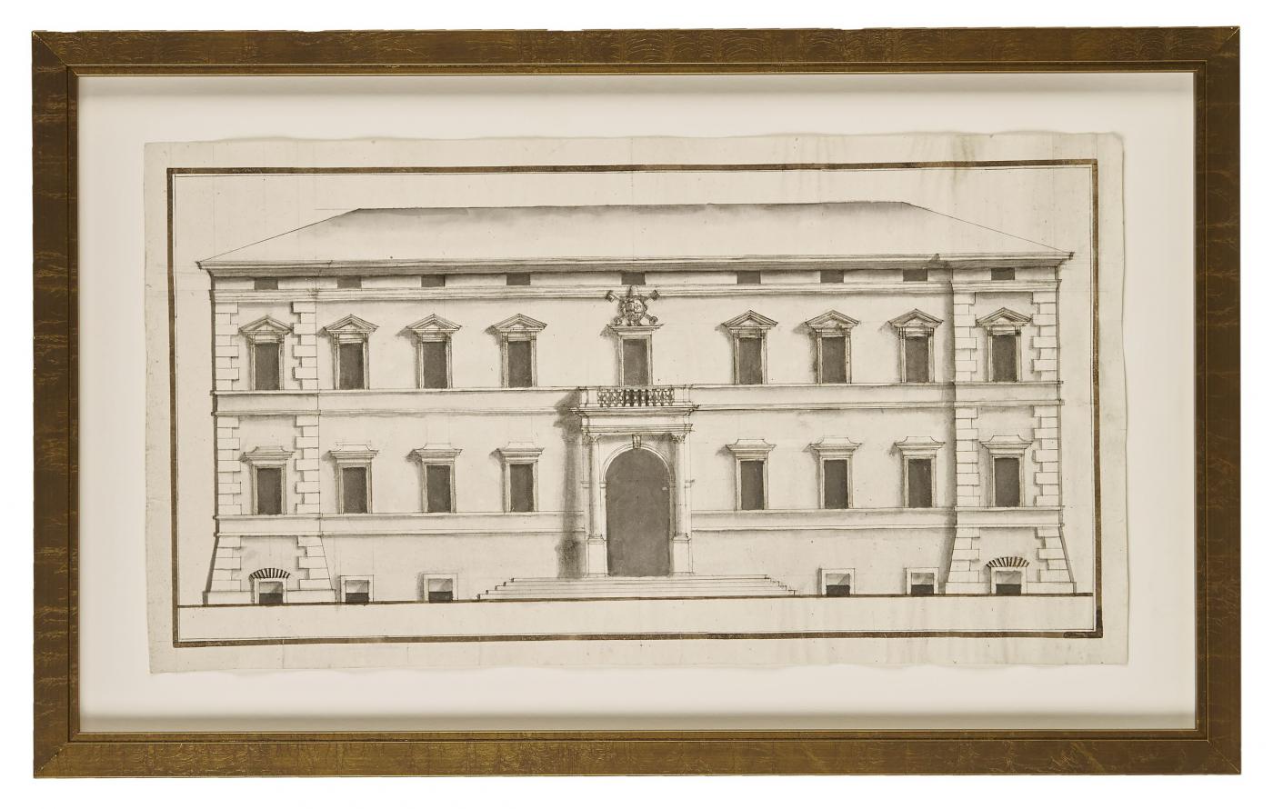 SET OF FIVE 18TH CENTURY ITALIAN ARCHITECTURAL DRAWINGS