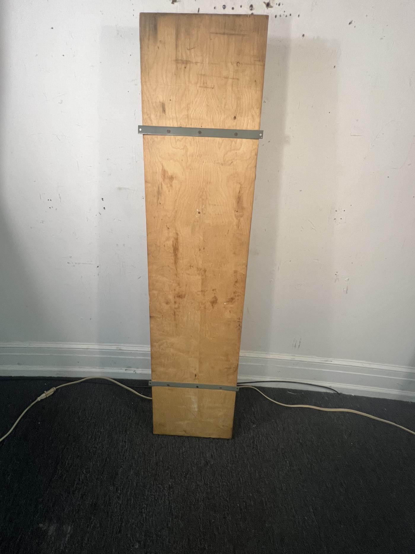 SIGNED POST MODERN WOOD ASSEMBLAGE FOUND OBJECTS WALL SCULPTURE