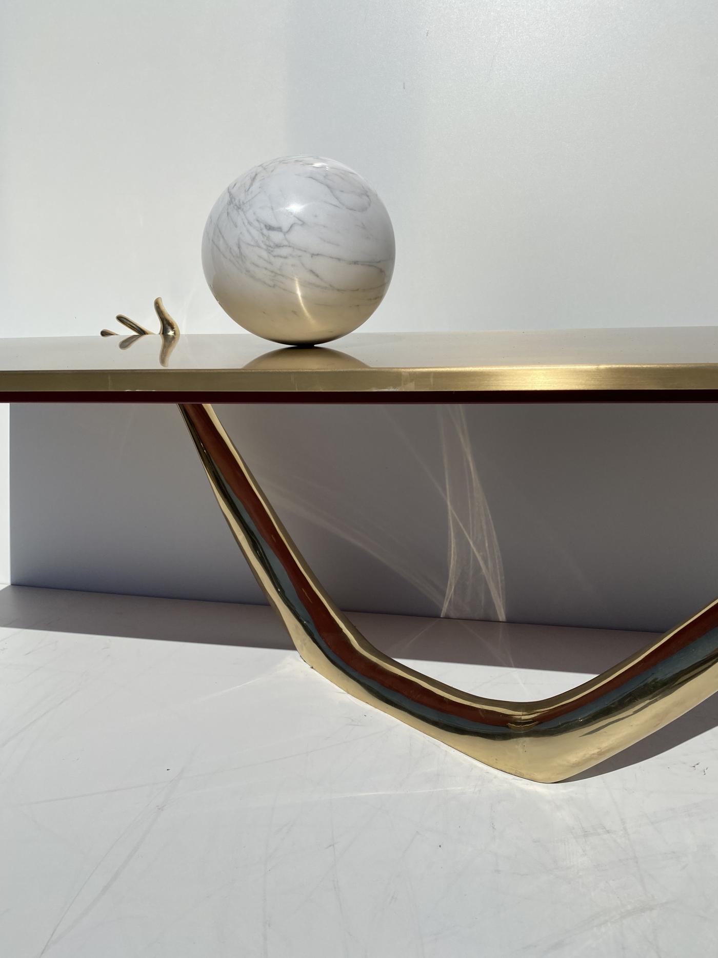 Salvador Dalí - "Leda" Hand and Foot Coffee Table by Salvador Dali