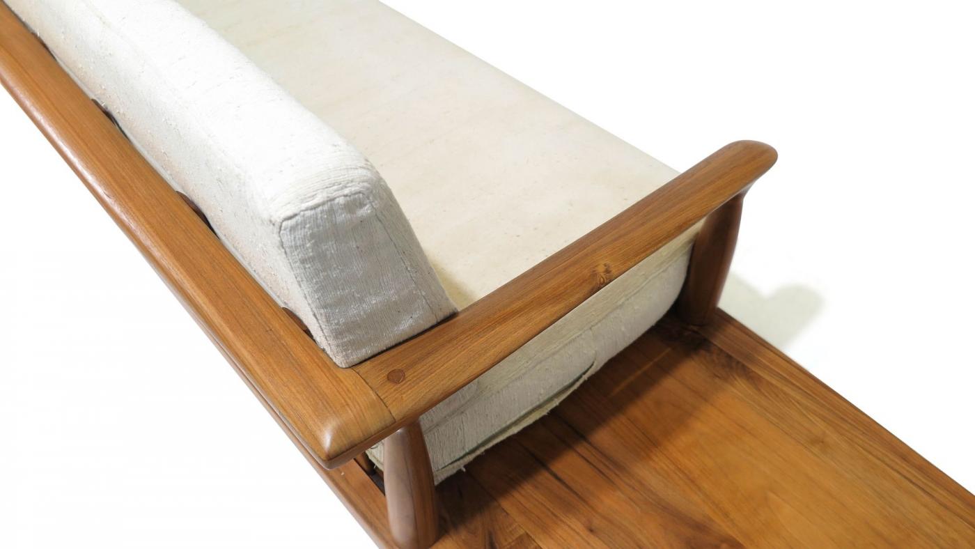 Sam Maloof - 1960's California Studio Walnut Sofa Bench