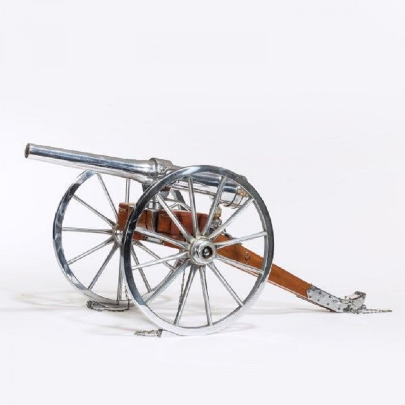 Scaled model of a British Artillery Field Cannon