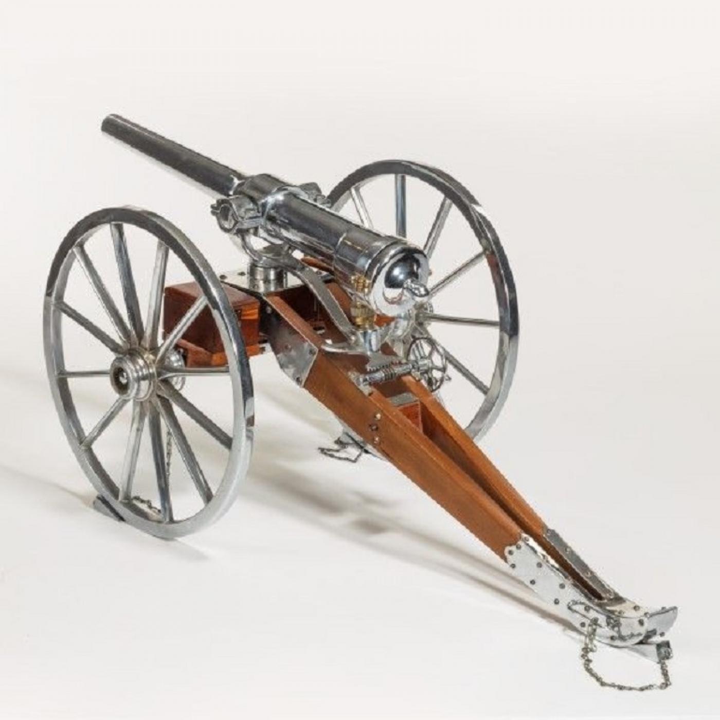 Scaled model of a British Artillery Field Cannon
