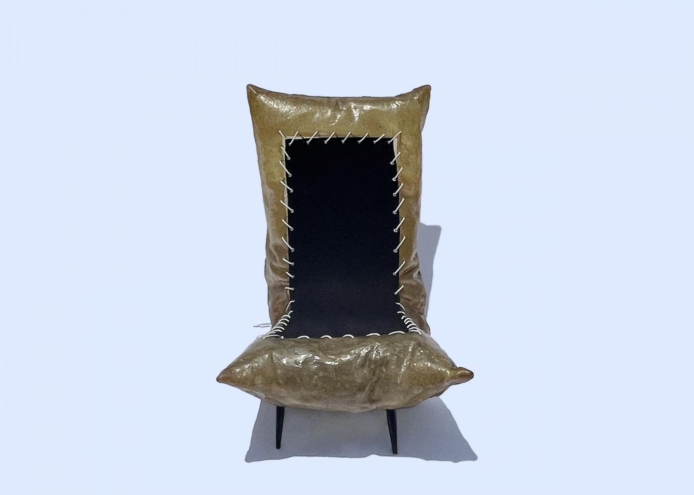 Sculptural Resin Chair