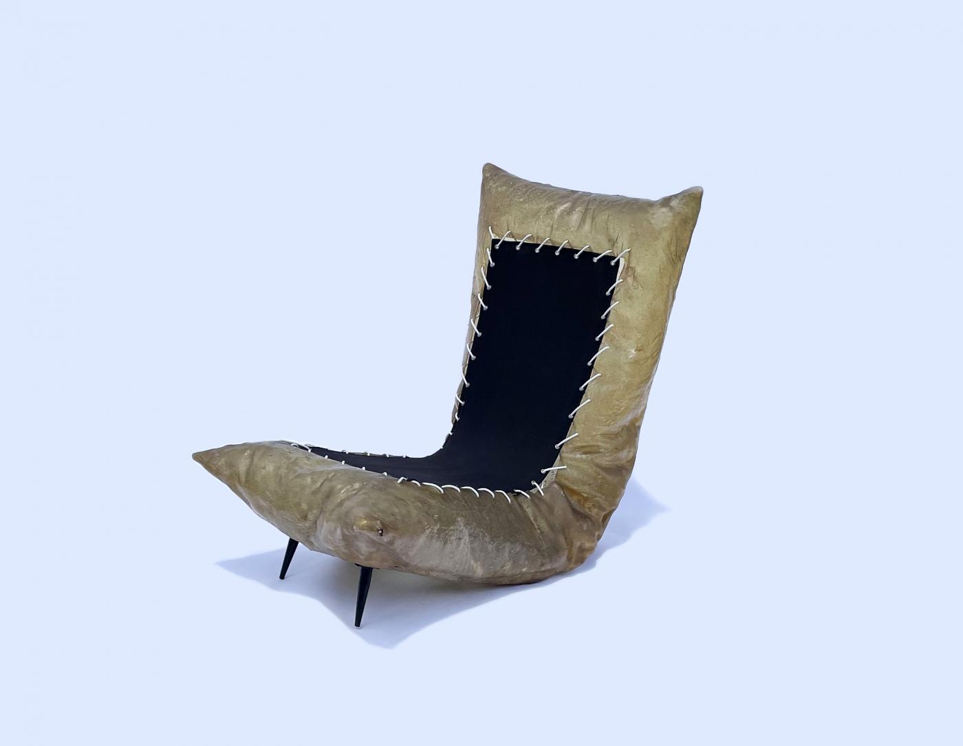 Sculptural Resin Chair