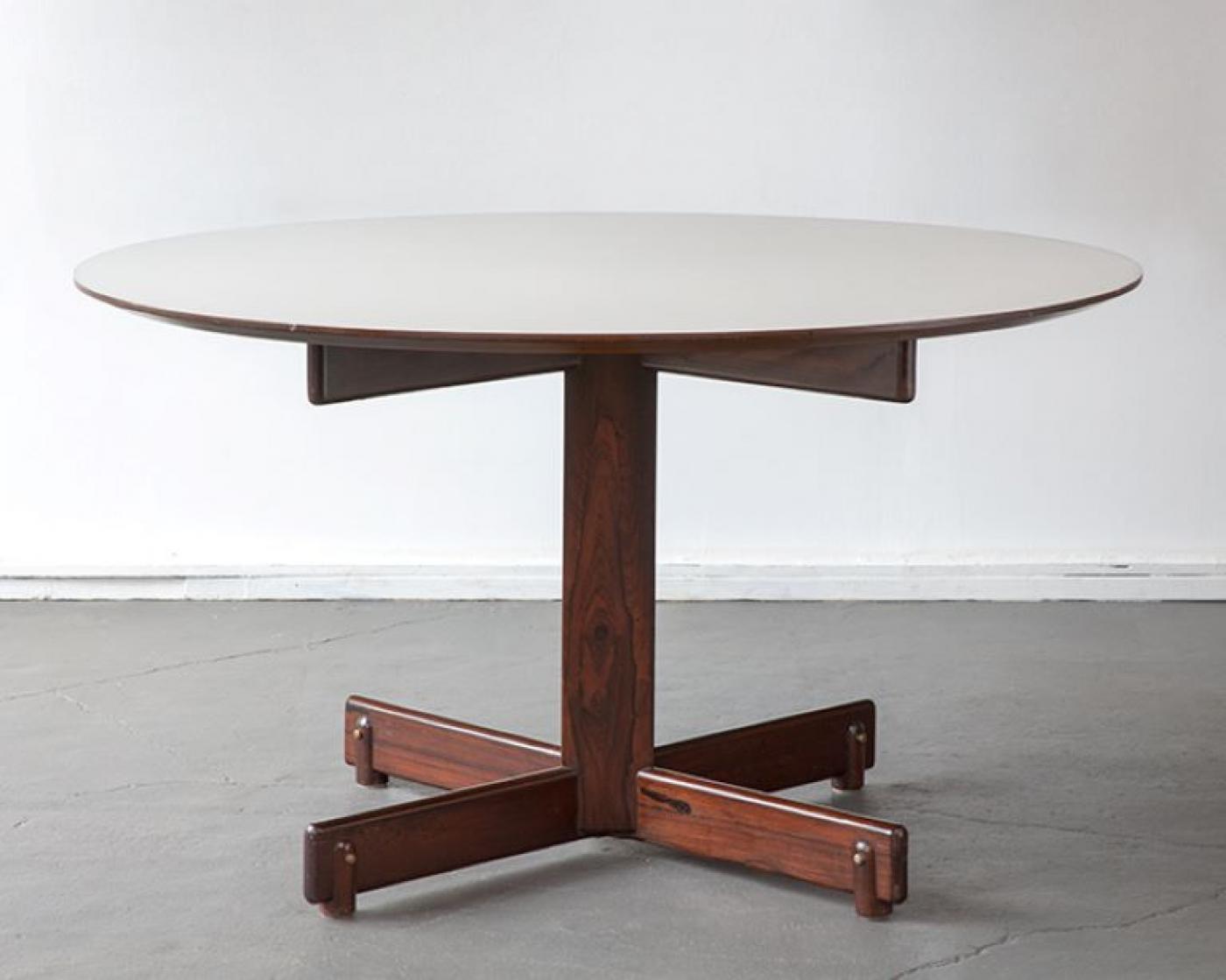 Sergio Rodrigues - "Alex" Round Dining Table