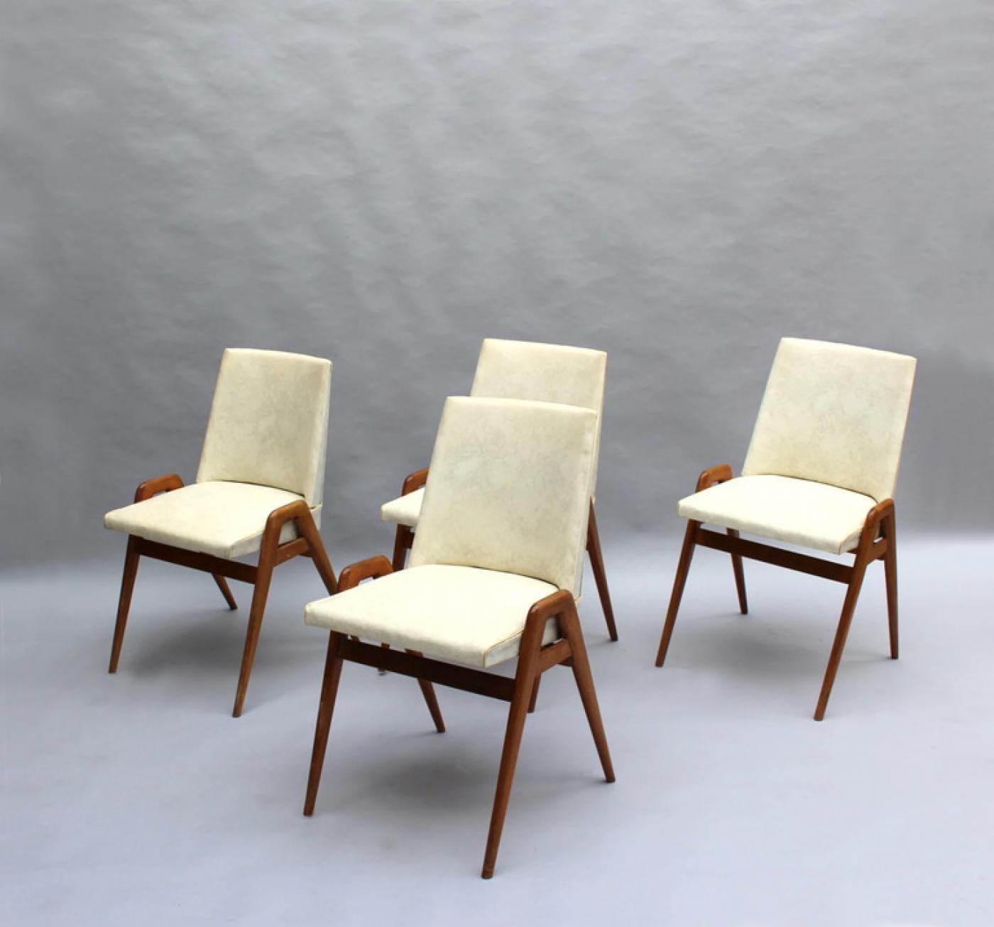 Set of 4 Fine 1950s Dining Chairs