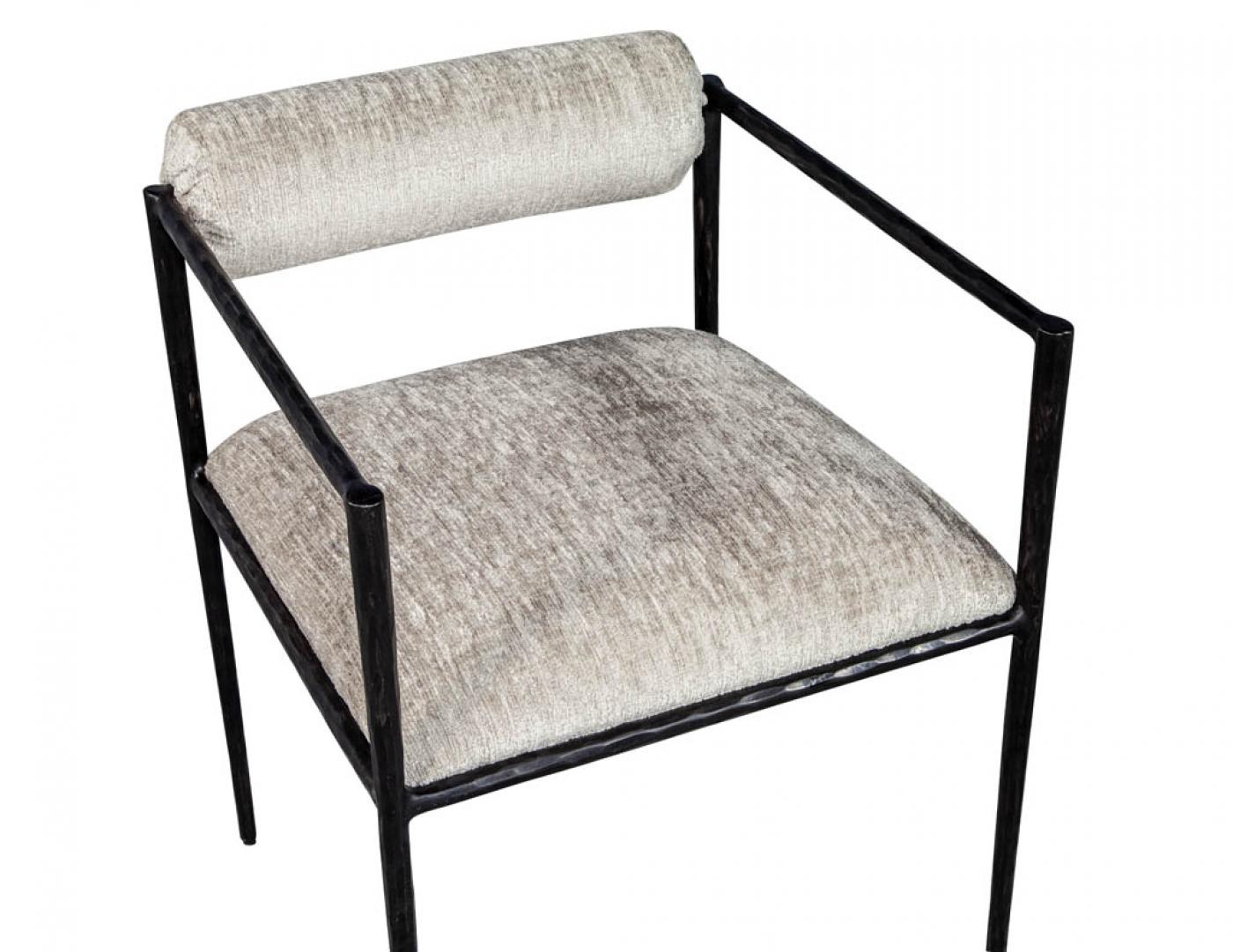 Set of 6 Modern Metal Dining Chairs