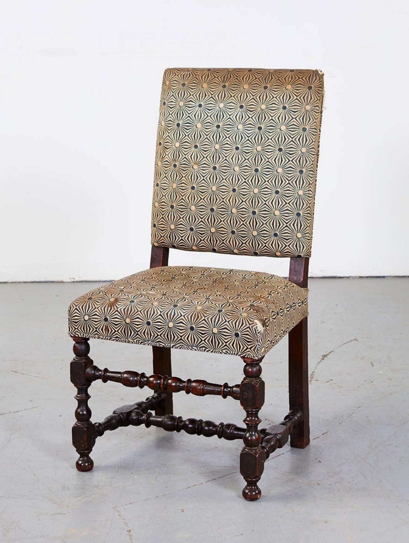 Set of Eight Baroque Chairs