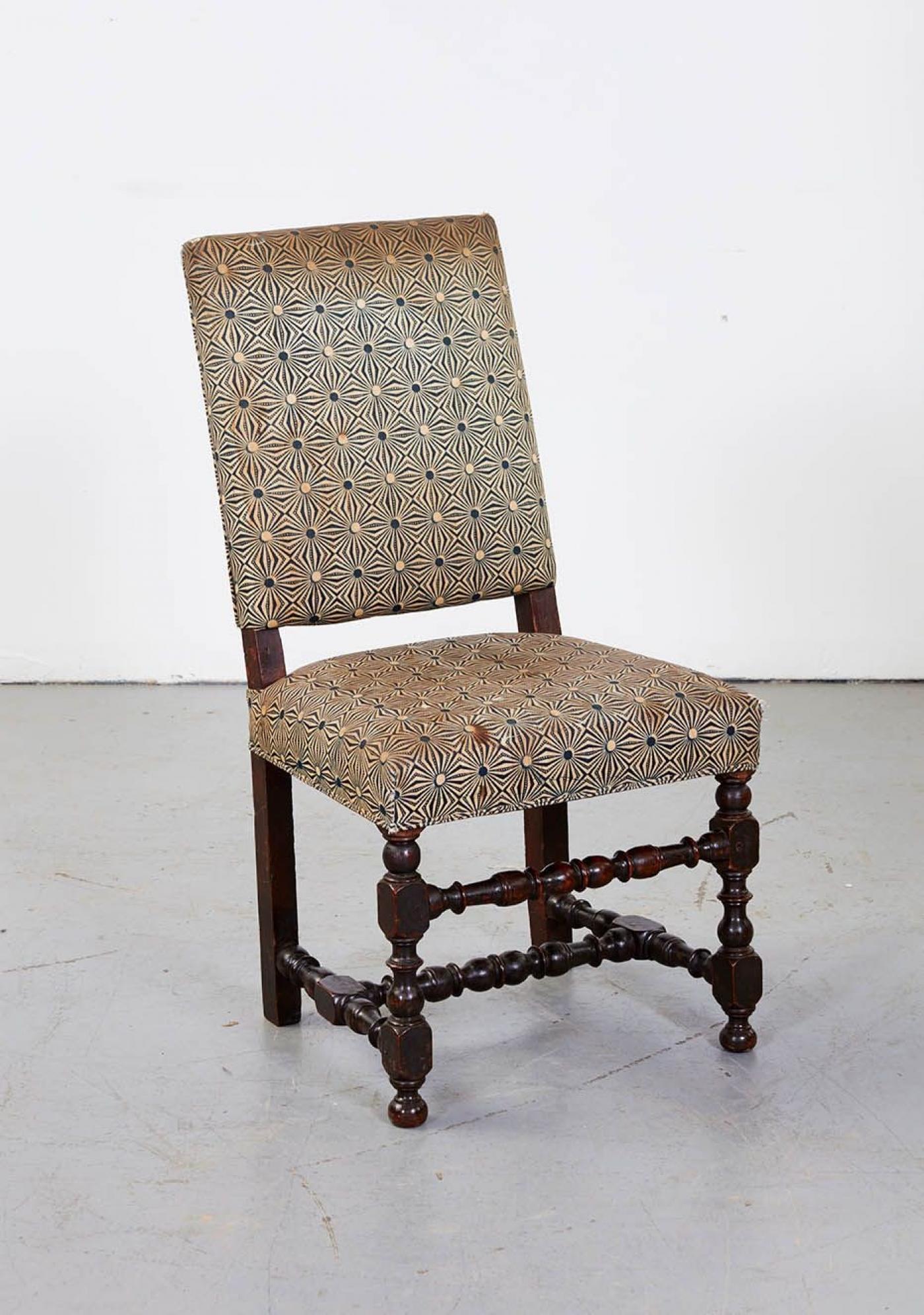 Set of Eight Baroque Chairs