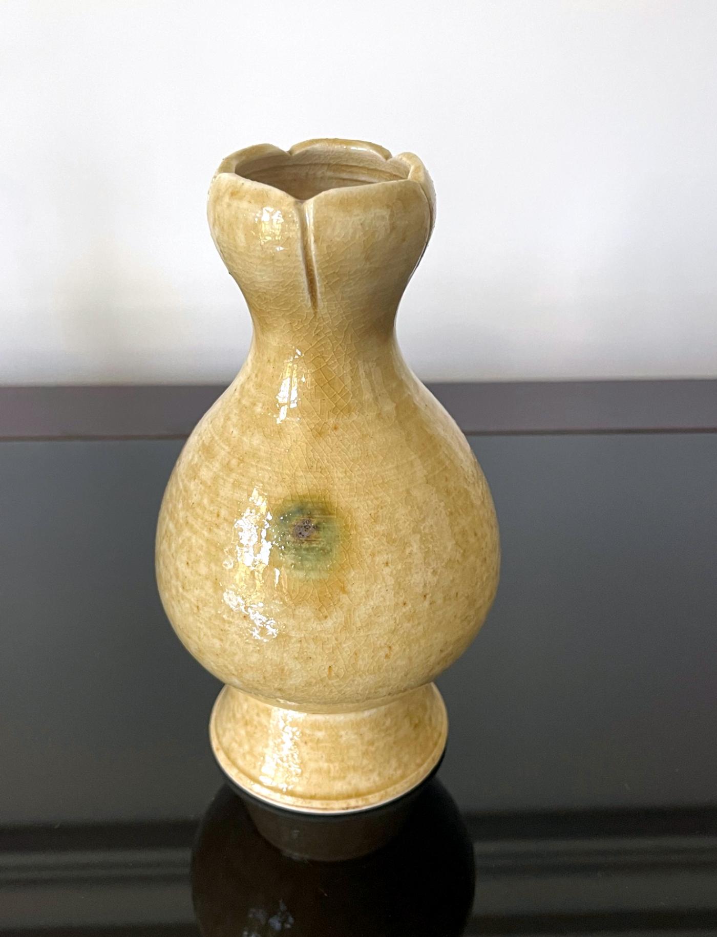 Set of Ki-Seto Ceramic Altar Pieces from Korean Empire Period