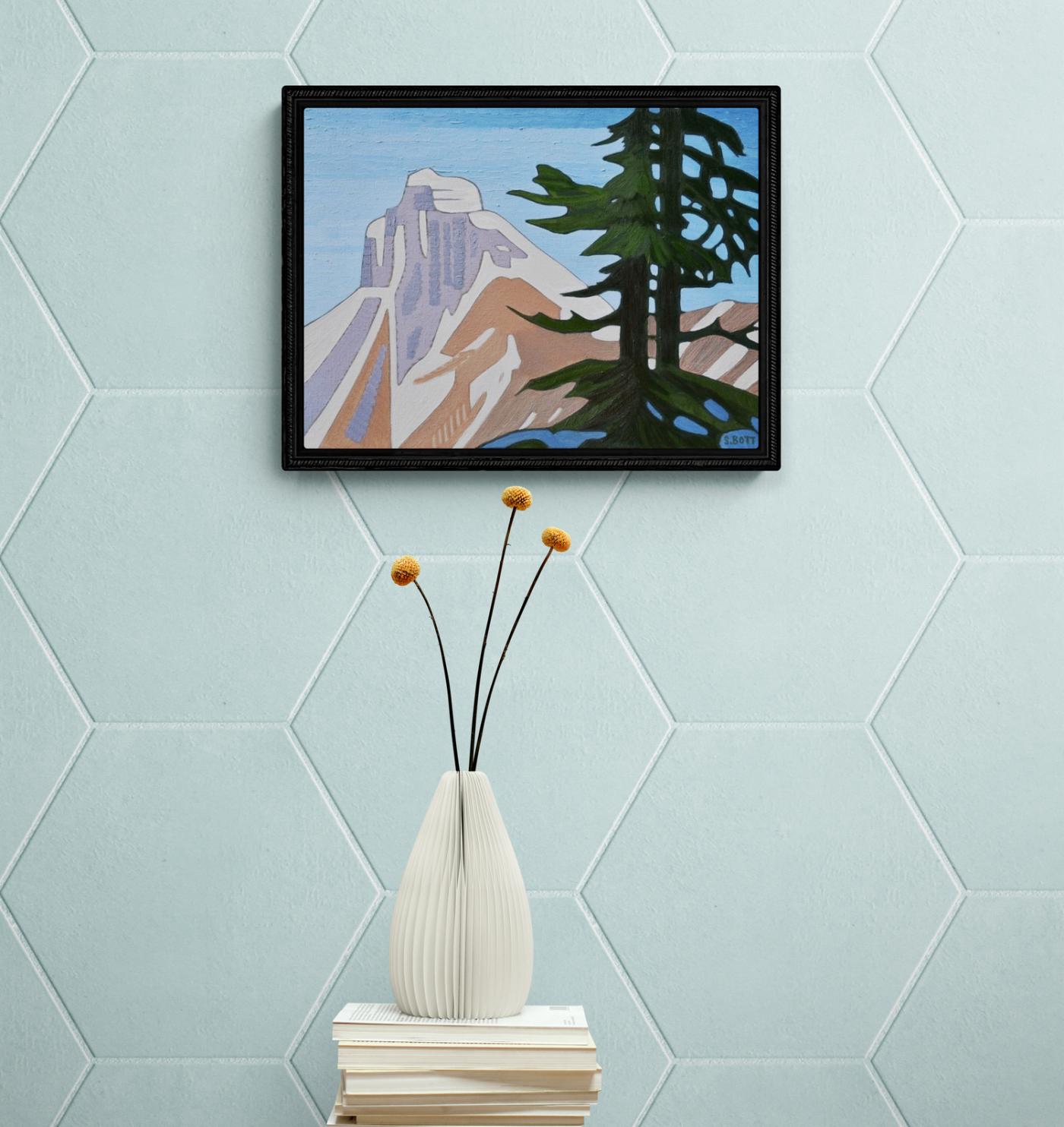 Sharon Bott - Study of Nicholas Bott's Cascade Pass