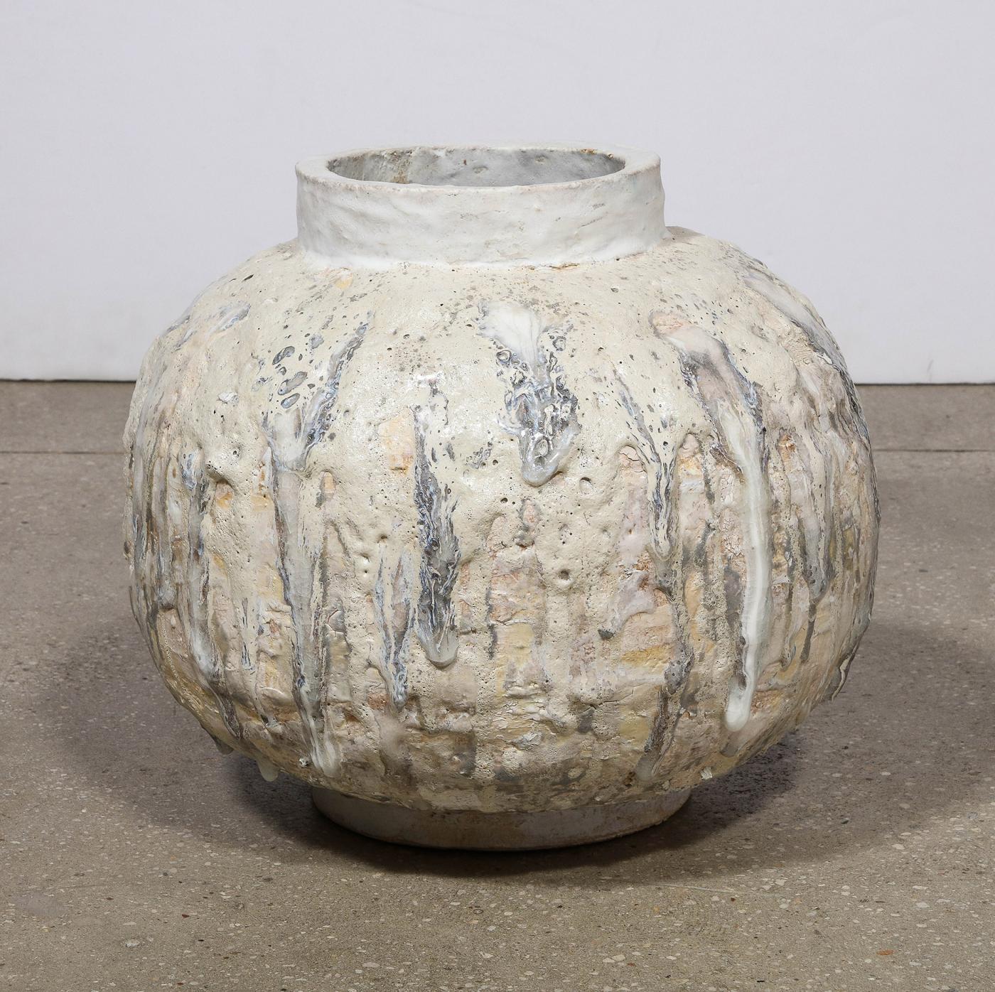 Shizue Imai - White and Grey Vessel