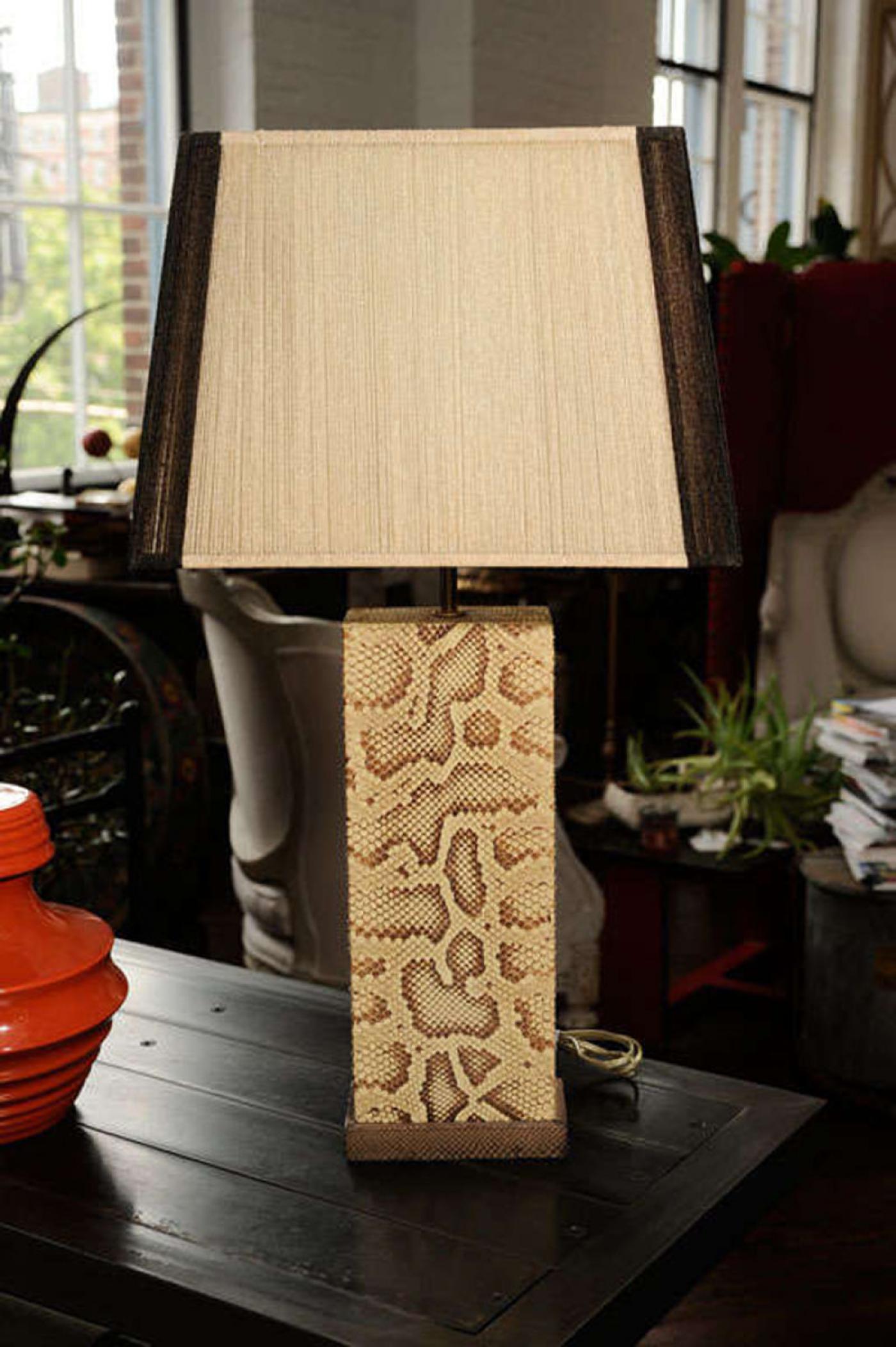 Snake Skin Lamp