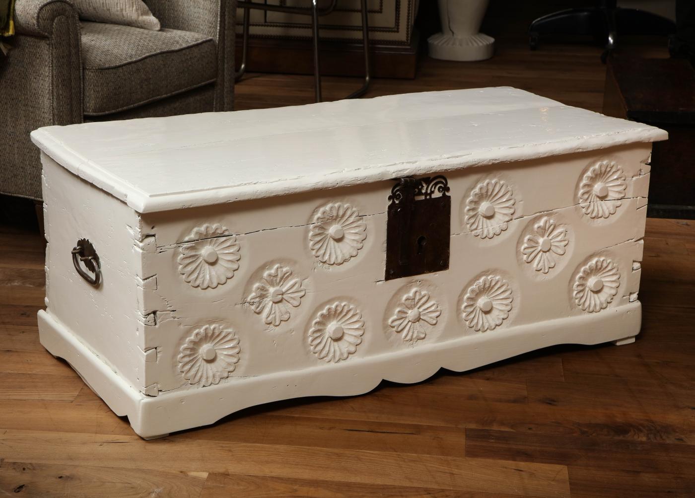 Spanish handcarved Trunk