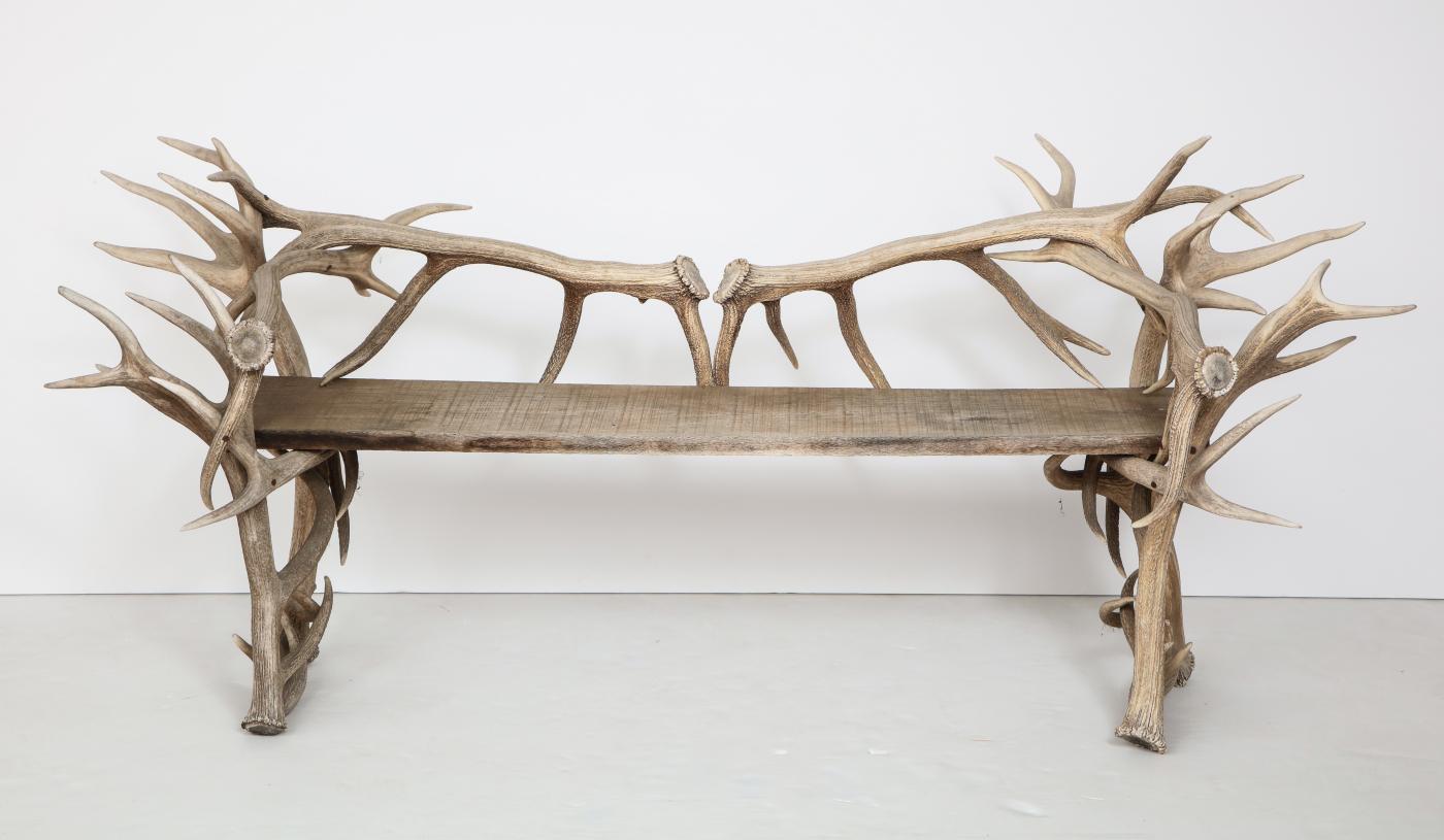 Spectacular Antler Chair / Bench.
