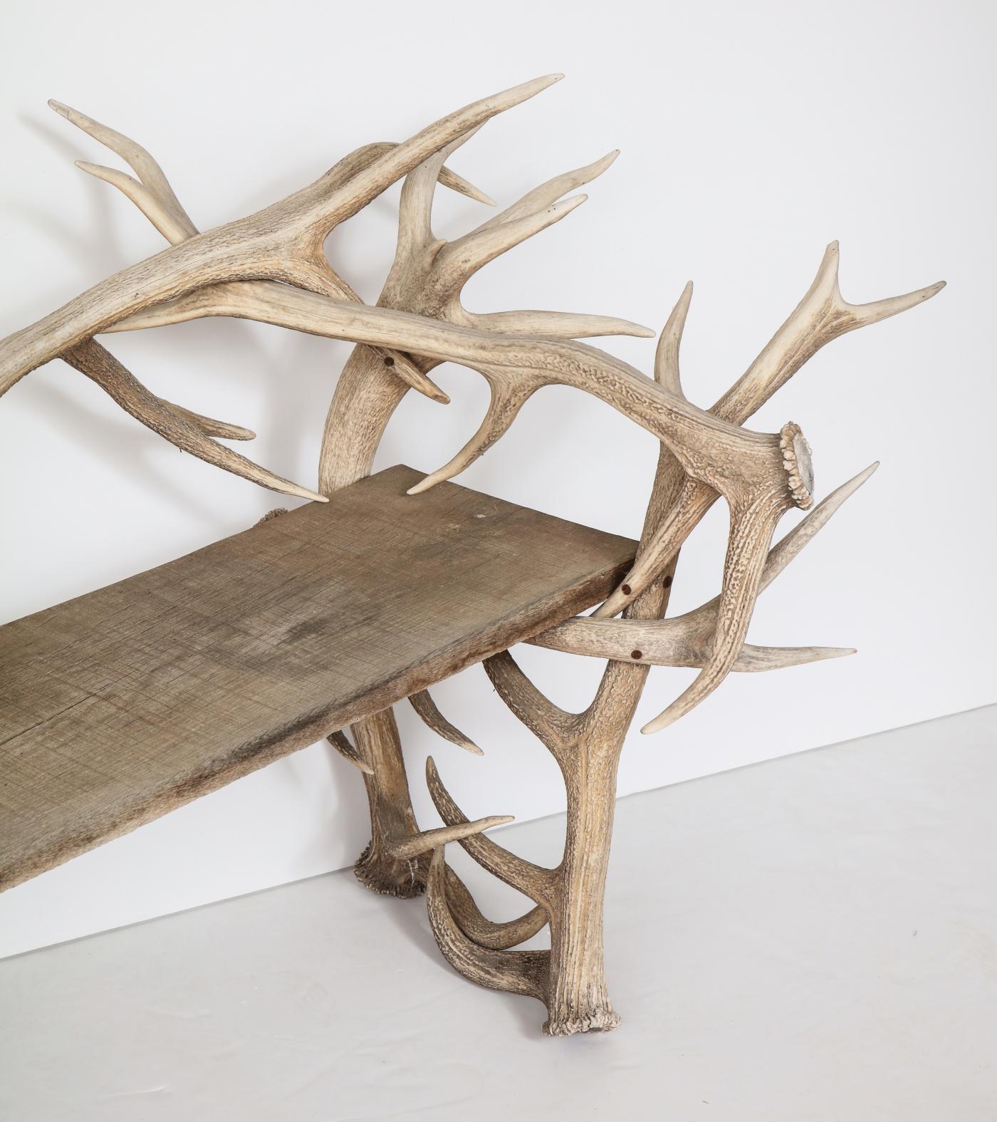 Spectacular Antler Chair / Bench.