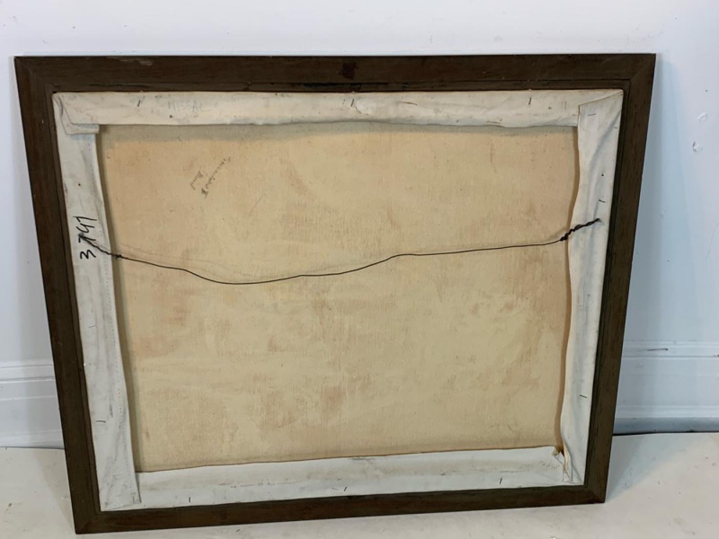 Stephen Missal - HYPNOTIC 1960's PAINTING TITLED TRANSCENDENTAL II BY ...