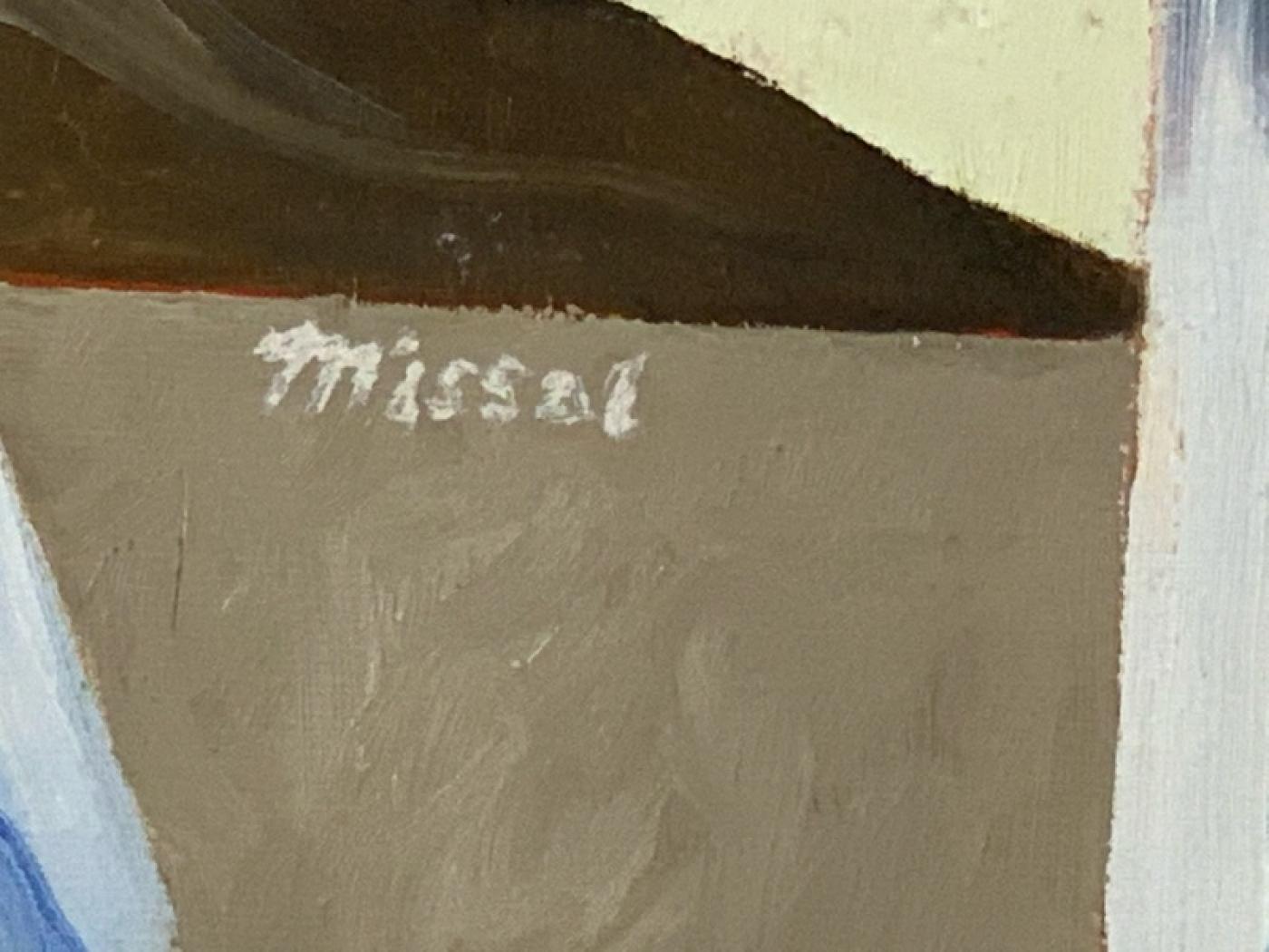 Stephen Missal - HYPNOTIC 1960's PAINTING TITLED TRANSCENDENTAL II BY ...