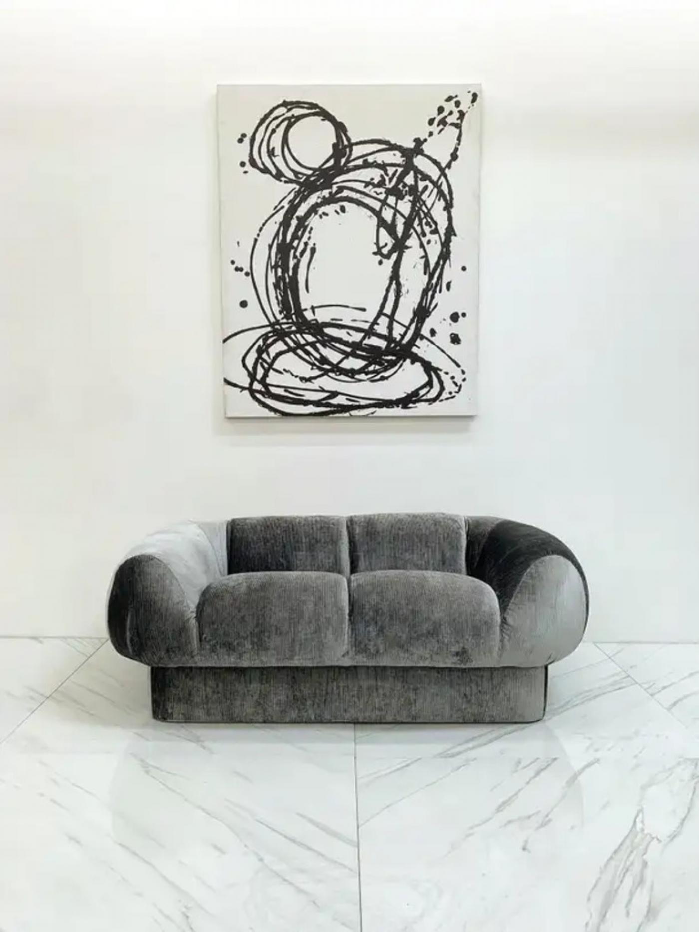 Steve Chase - "Amphibious" Settee Sofa, Steve Chase, 1980's