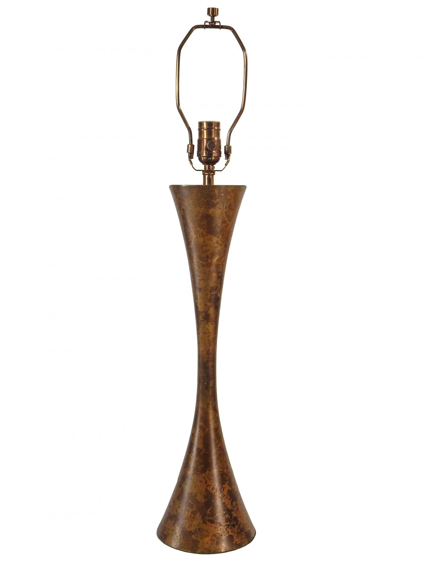 Stewart Ross James - Stewart Ross James Bronze Hourglass Table Lamp
