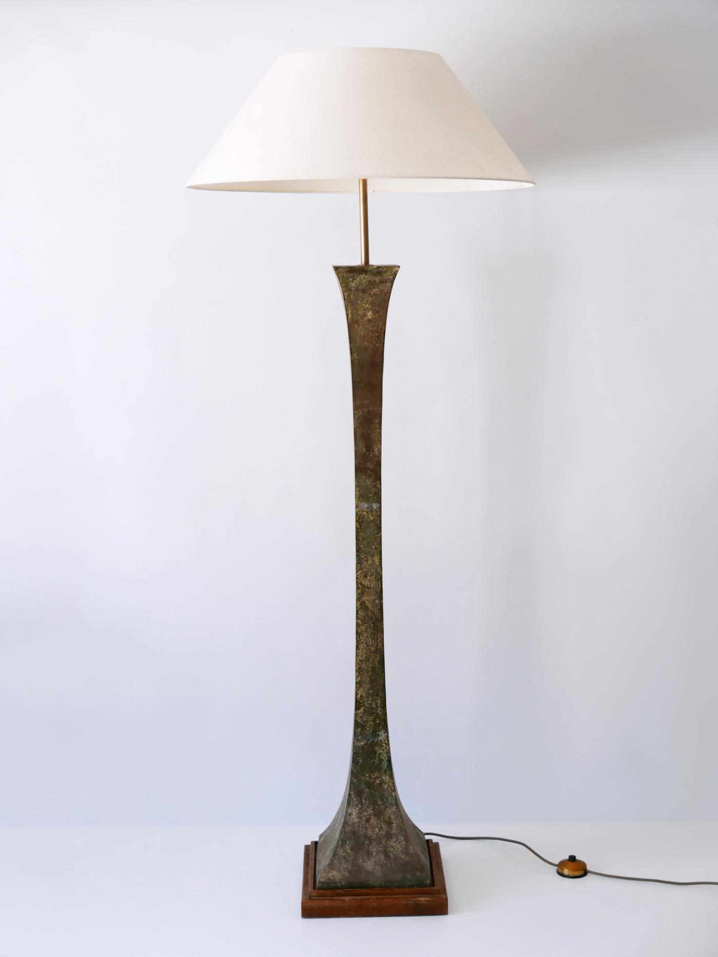 Stewart Ross James - Verdigris Bronze Floor Lamp by Stewart Ross James ...