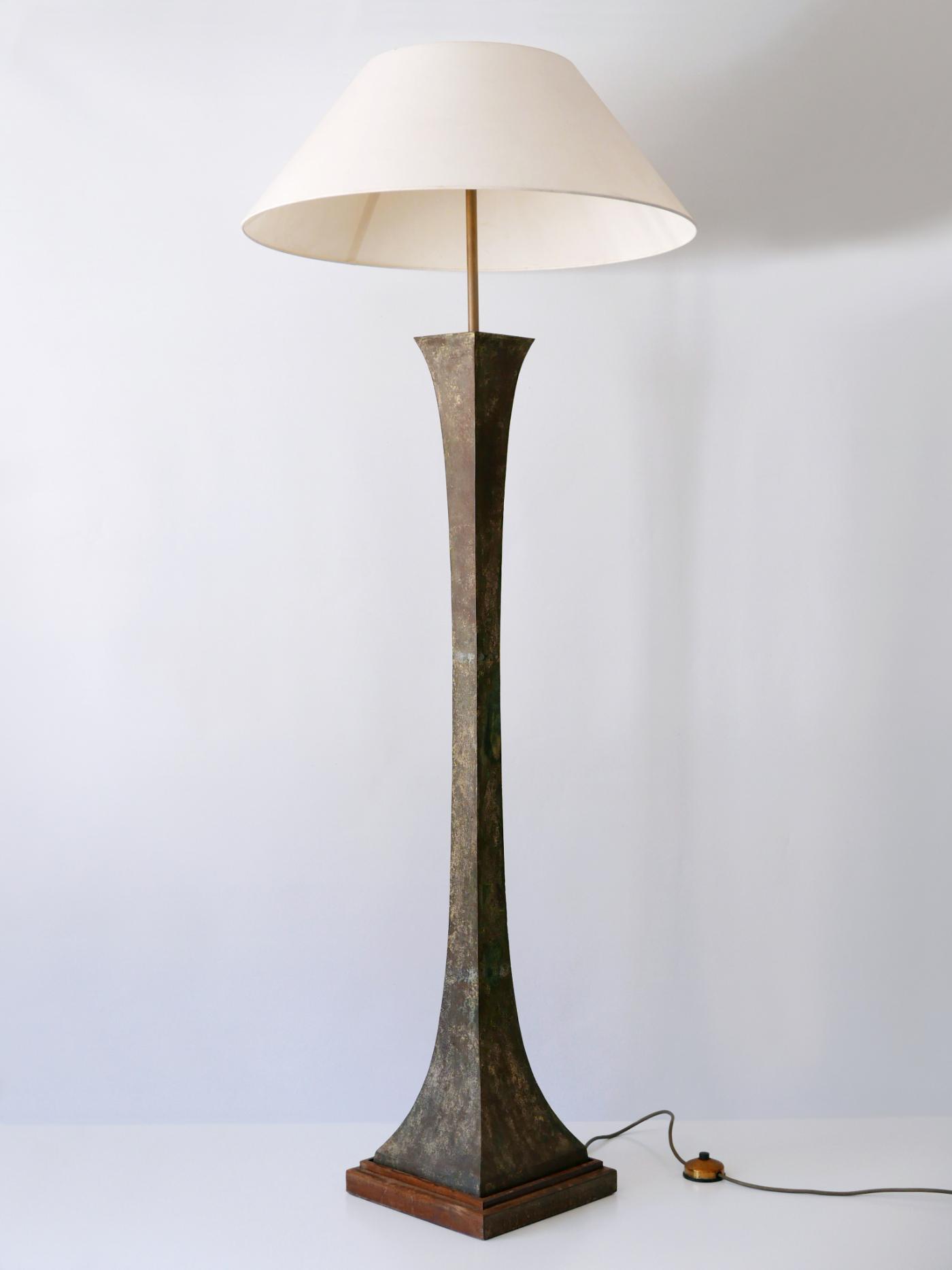 Stewart Ross James - Verdigris Bronze Floor Lamp by Stewart Ross James ...
