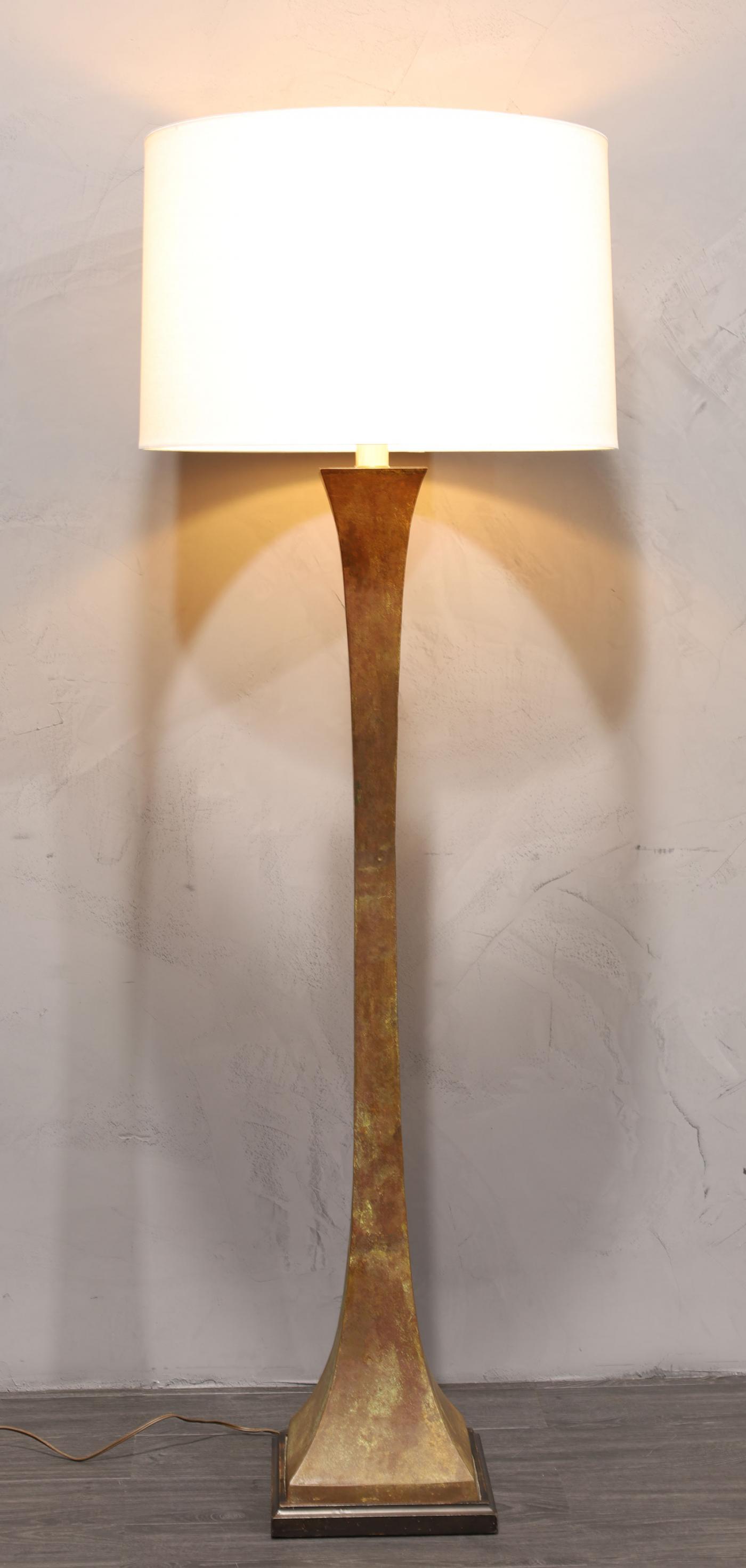 Stewart Ross James - Verdigris Bronze Floor Lamp by Stewart Ross James ...