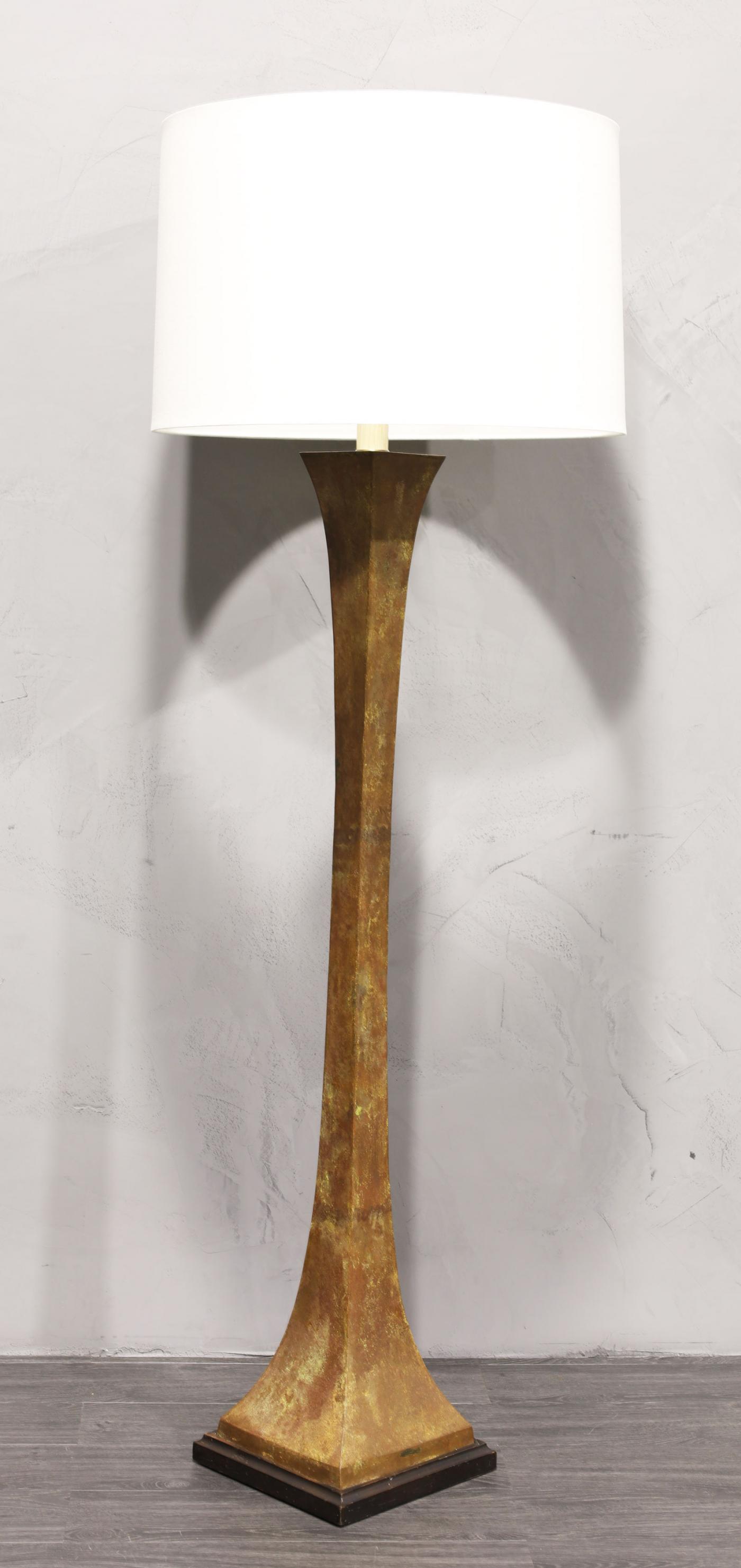 Stewart Ross James - Verdigris Bronze Floor Lamp by Stewart Ross James ...