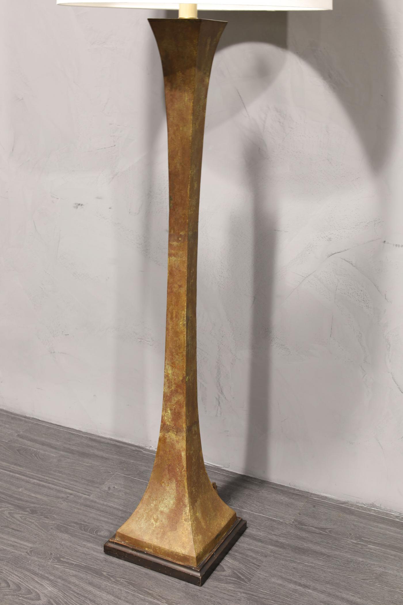 Stewart Ross James - Verdigris Bronze Floor Lamp by Stewart Ross James ...